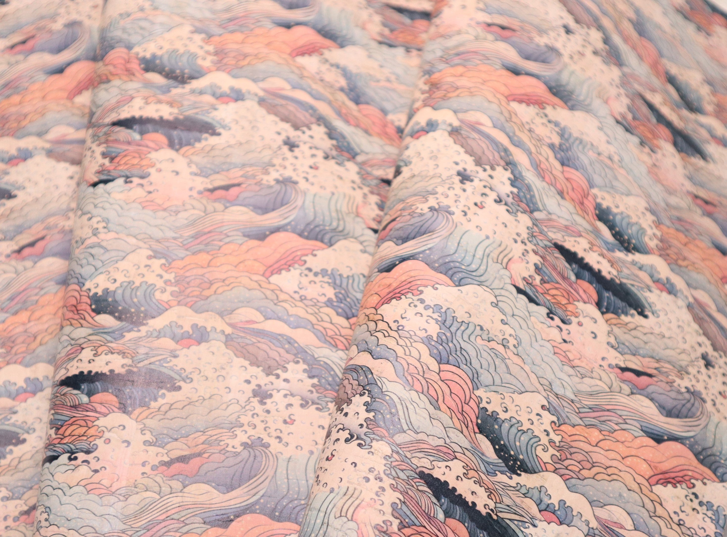 Cork Fabric Sheet - Enchanted Waves – Jomar Supply & Handmade